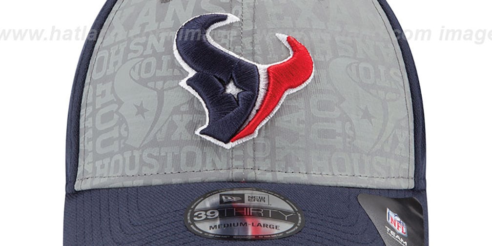 Houston Texans 2014 NFL DRAFT FLEX Navy Hat by New Era