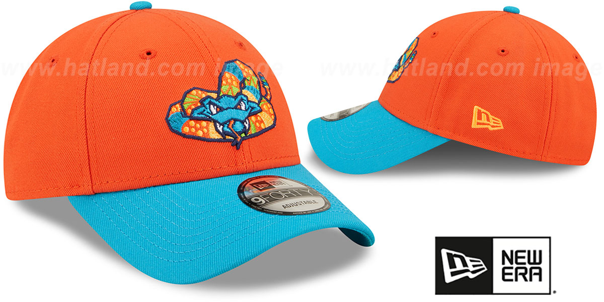 Wisconsin Timber Rattlers COPA STRAPBACK Orange-Blue Hat