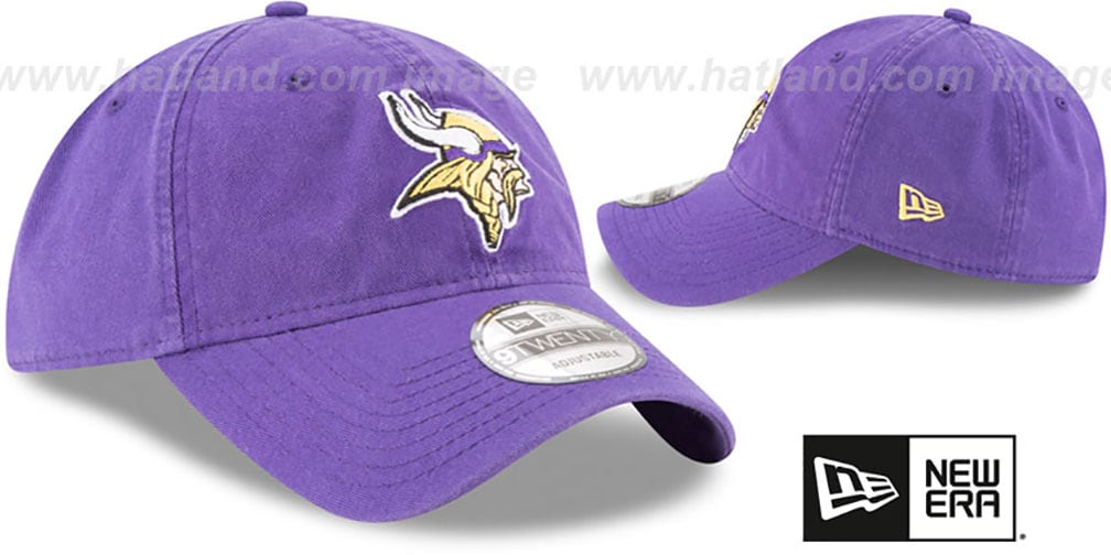 Minnesota Vikings CORE-CLASSIC STRAPBACK Purple Hat