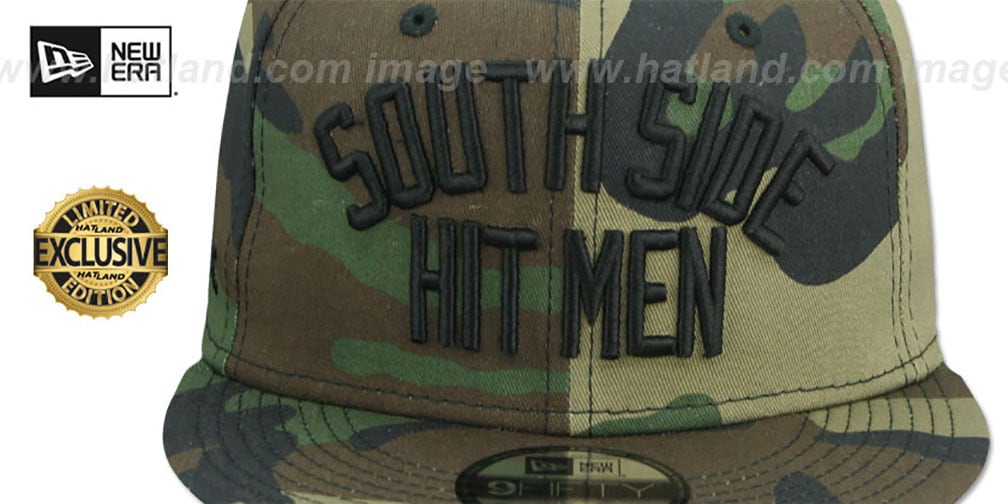 Chicago White Sox SOUTH SIDE HITMEN SNAPBACK Army Camo Hat
