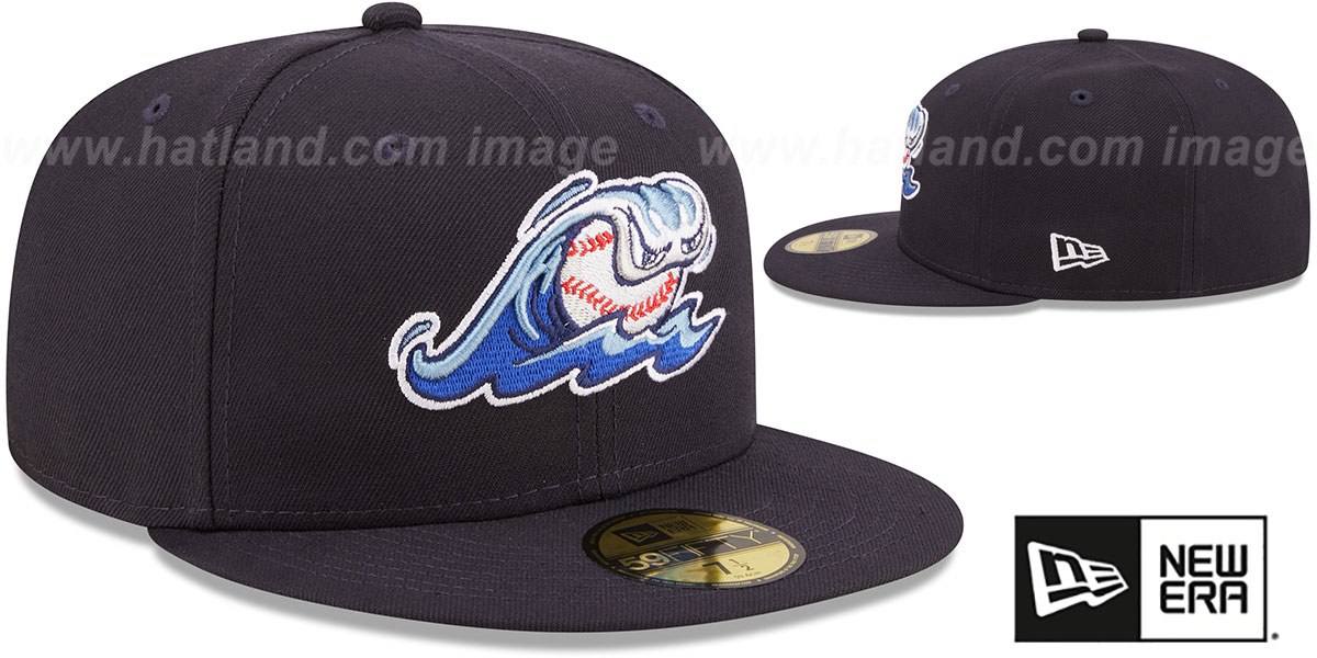 West Michigan Whitecaps MILB ONFIELD HOME Navy Fitted Hat