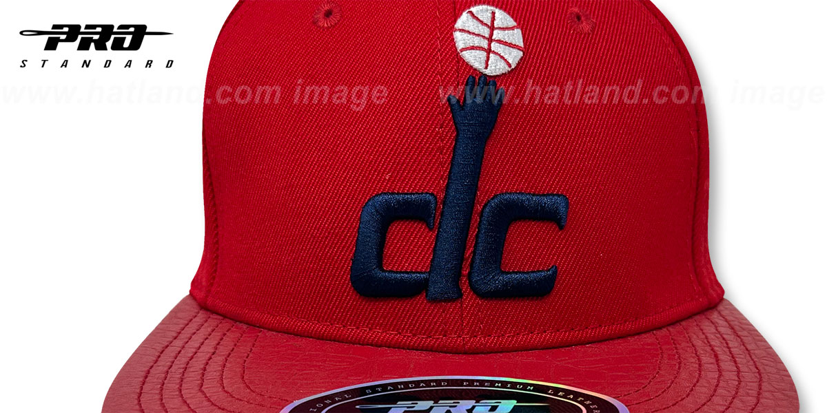 Washington Wizards TEAM-ALTERNATE STRAPBACK Red Hat