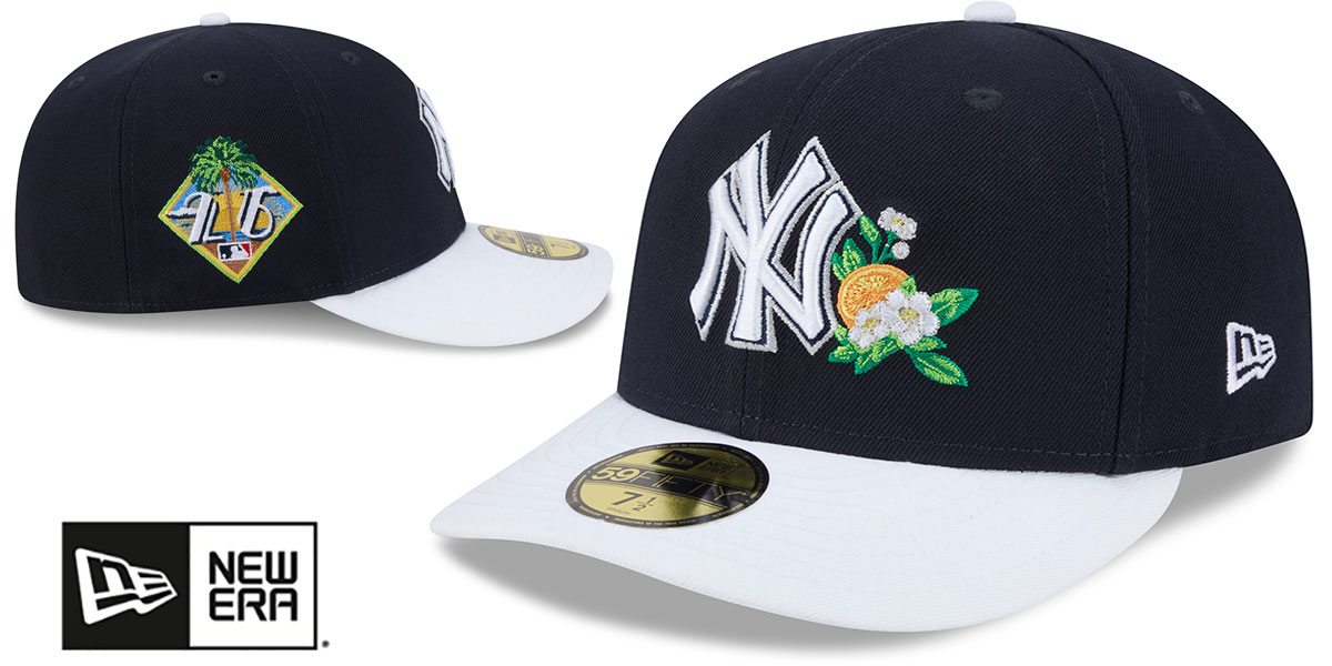 New York Yankees 2026 PRECURVED SPRING TRAINING Fitted Hat