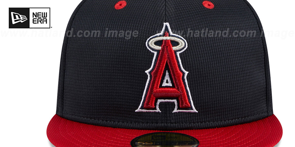 Los Angeles Angels 2024 BATTING PRACTICE Fitted Hat