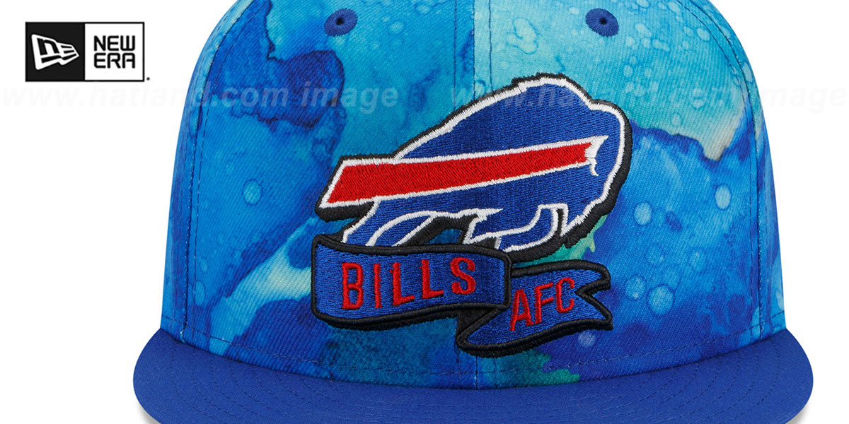 Buffalo Bills 2022 NFL SIDELINE TIE-DYE SNAPBACK Hat