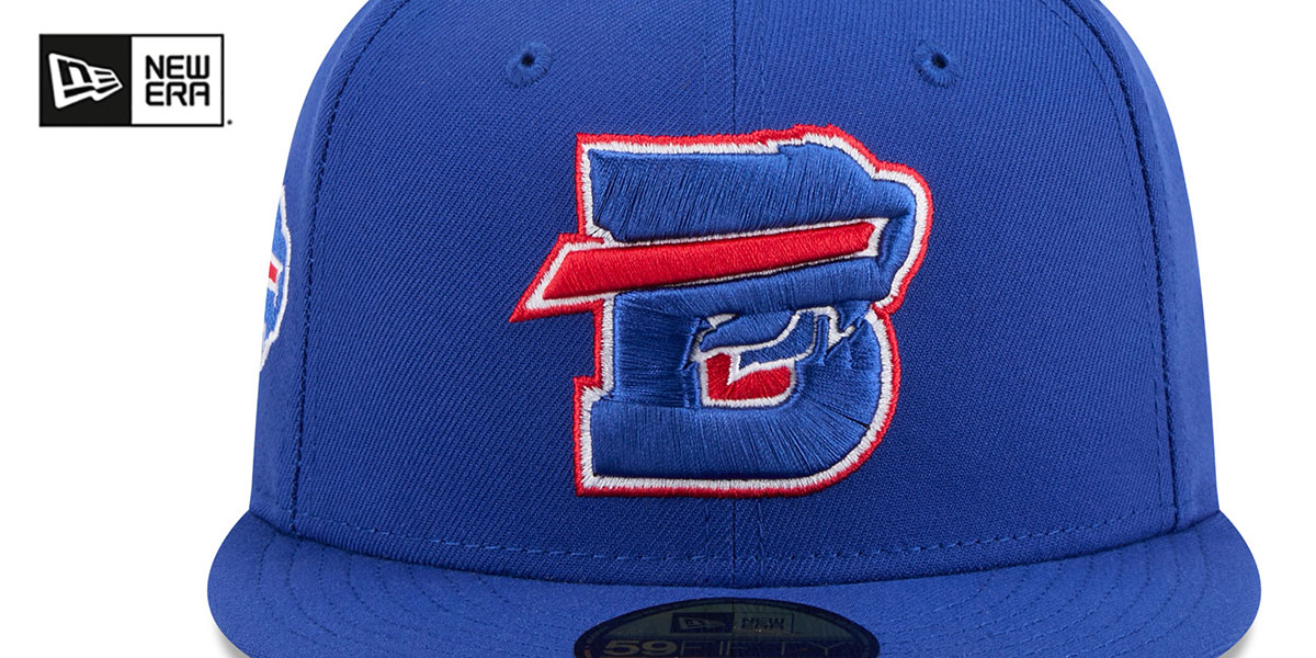 Buffalo Bills DECEPTOR Royal Fitted Hat by New Era
