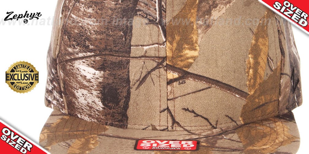Blank OVER-SIZED SNAPBACK Realtree Hat by Zephyr