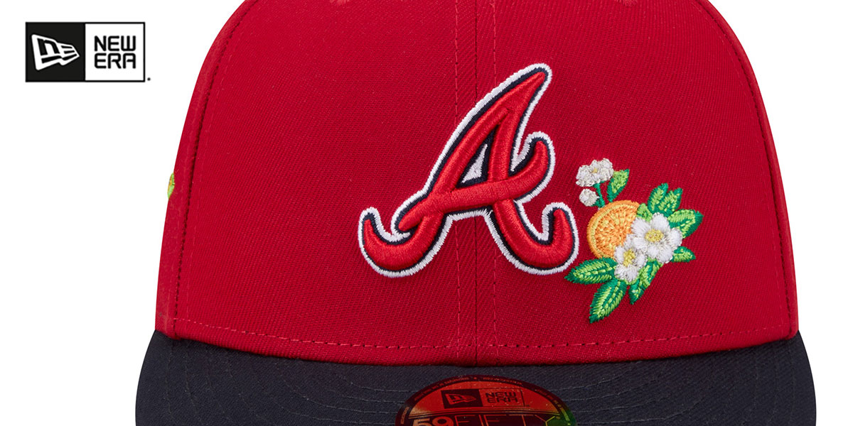 Atlanta Braves 2026 PRECURVED SPRING TRAINING Fitted Hat