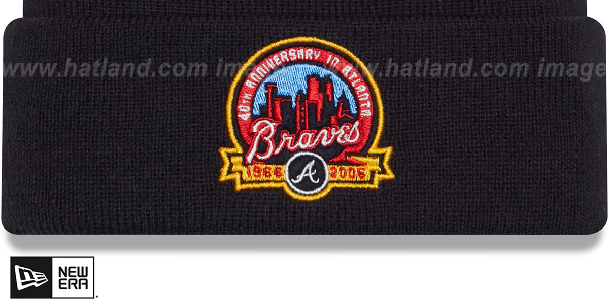 Atlanta Braves RETRO-CUFF Knit Beanie by New Era
