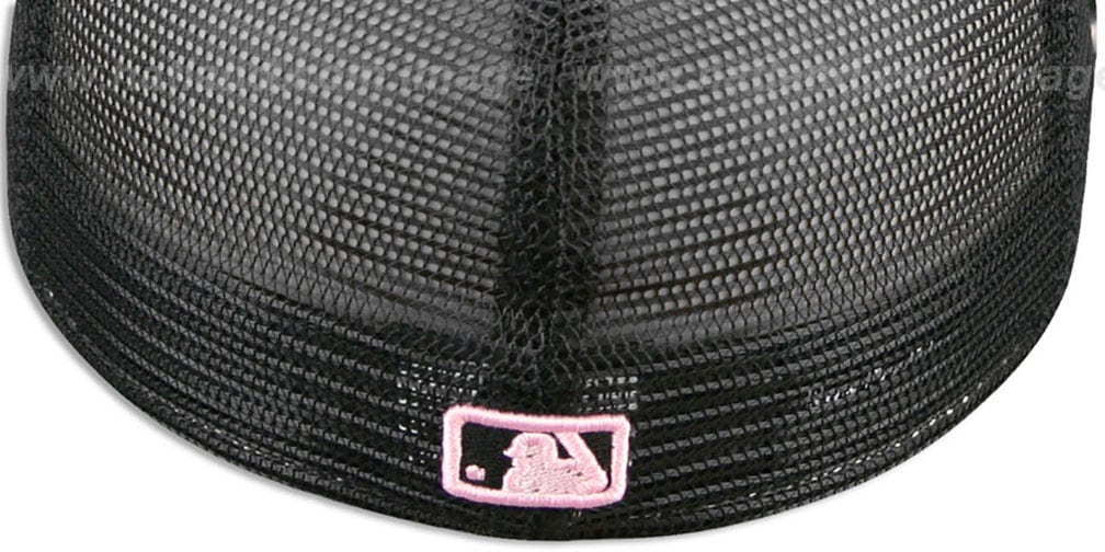 Atlanta Braves ZEBRA ANIMAL-FUR MESH-BACK Fitted Hat