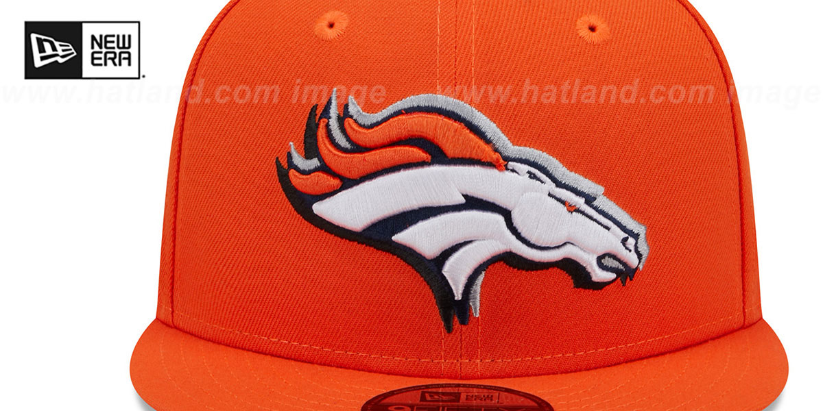 Denver Broncos 2024 NFL DRAFT SNAPBACK Orange Hat by New Era