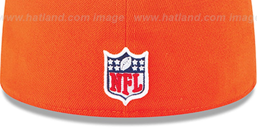 Denver Broncos NFL BCA Orange-Navy Fitted Hat by New Era
