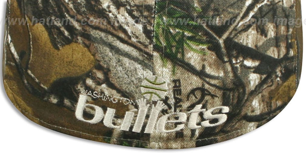 Bullets NBA TEAM-BASIC Realtree Camo Fitted Hat by New Era