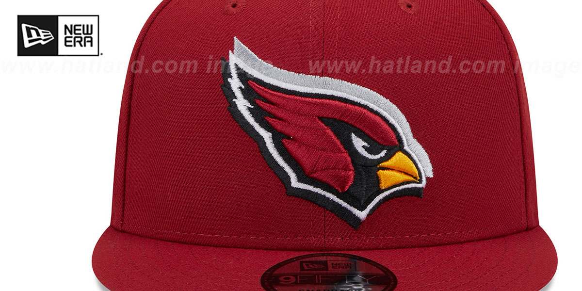 Arizona Cardinals 2024 NFL DRAFT SNAPBACK Burgundy Hat