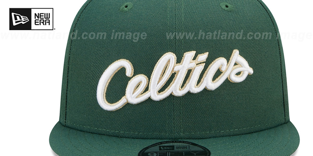 Boston Celtics 22-23 CITY-EDITION SNAPBACK Hat by New Era