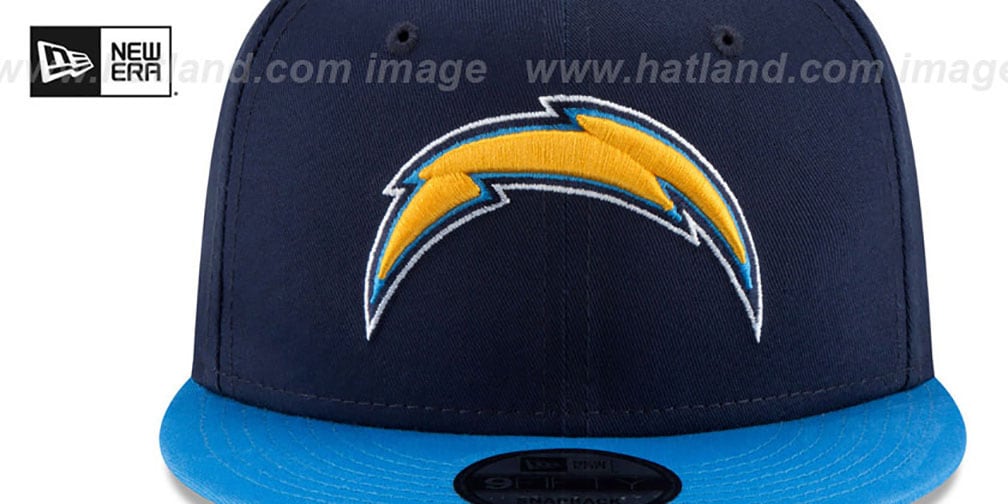Los Angeles Chargers TEAM-BASIC SNAPBACK Navy-Blue Hat