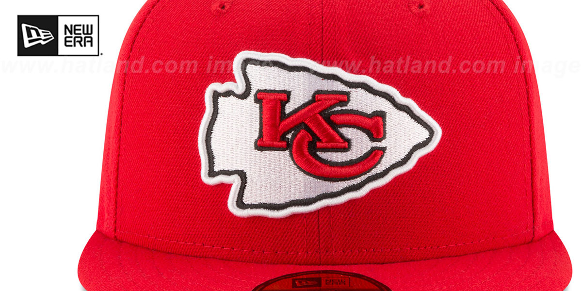 Kansas City Chiefs NFL TEAM-BASIC Red Fitted Hat by New Era