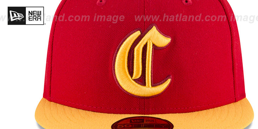 China PERFORMANCE WBC-2 Red-Gold Hat by New Era