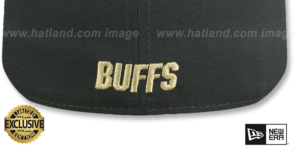 Colorado NCAA BUFFS TEAM-BASIC Charcoal Fitted Hat