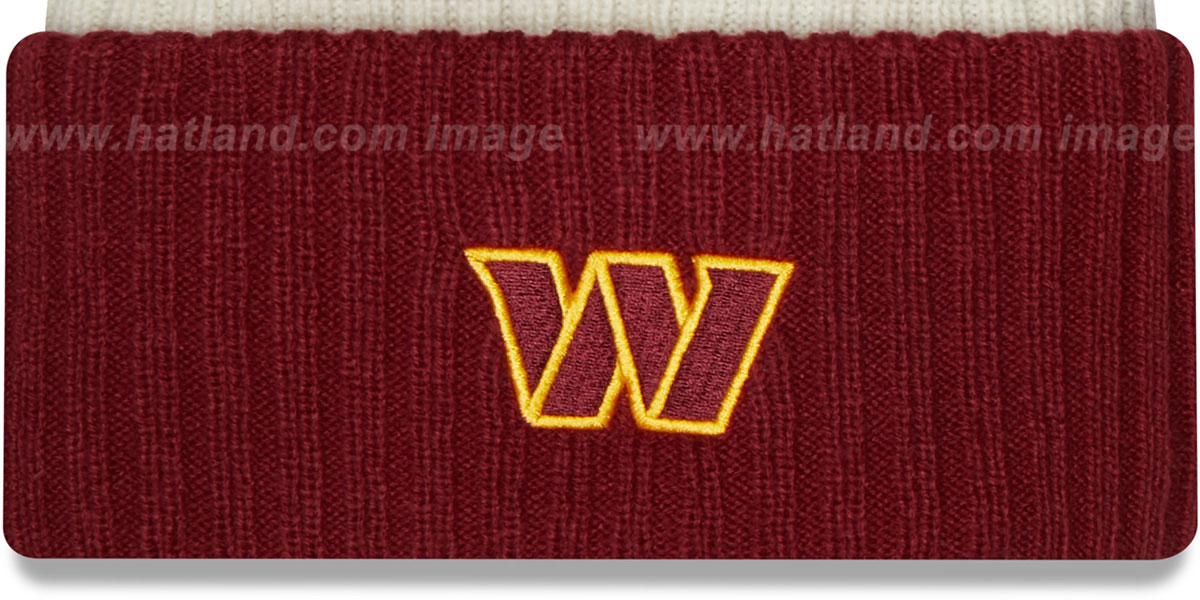 Washington Commanders 2022 NFL SIDELINE Knit Beanie Hat