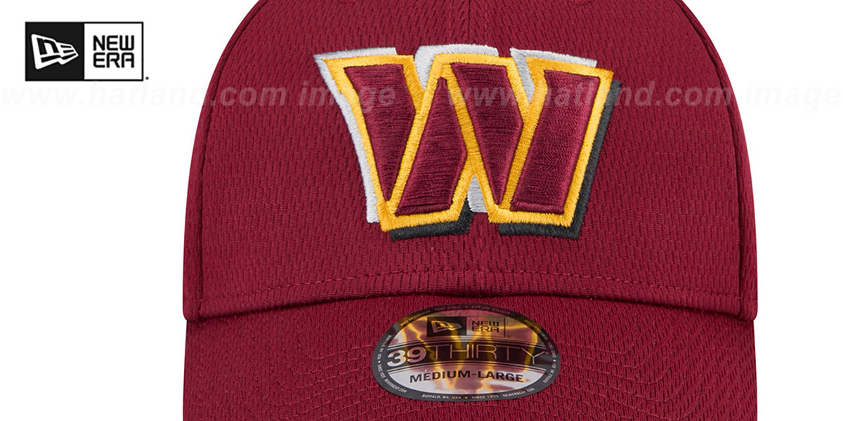 Washington Commanders 2024 NFL DRAFT FLEX Hat by New Era