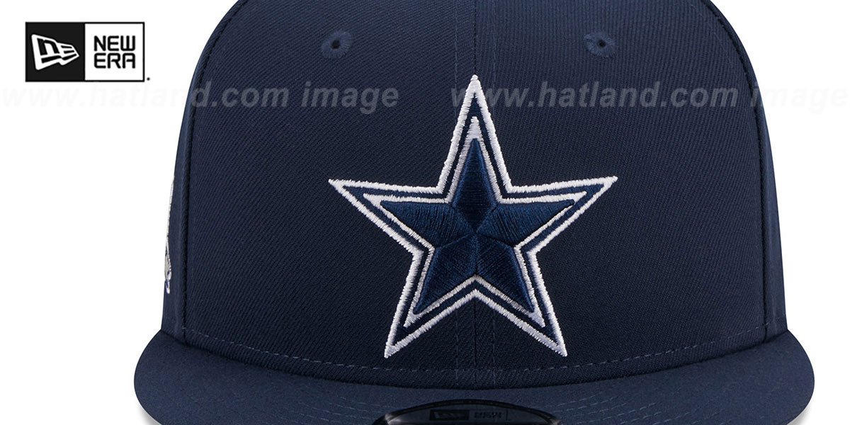 Dallas Cowboys STARS TEAM SIDE-PATCH SNAPBACK Navy Hat