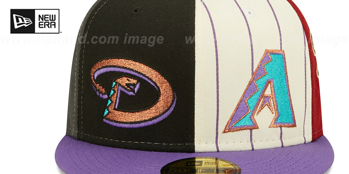 Arizona Diamondbacks EVOLUTION PINWHEEL Fitted Hat
