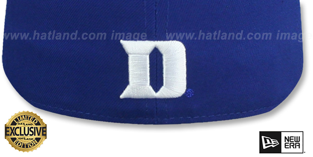 Duke NCAA ALTERNATE TEAM-BASIC Royal Fitted Hat by New Era