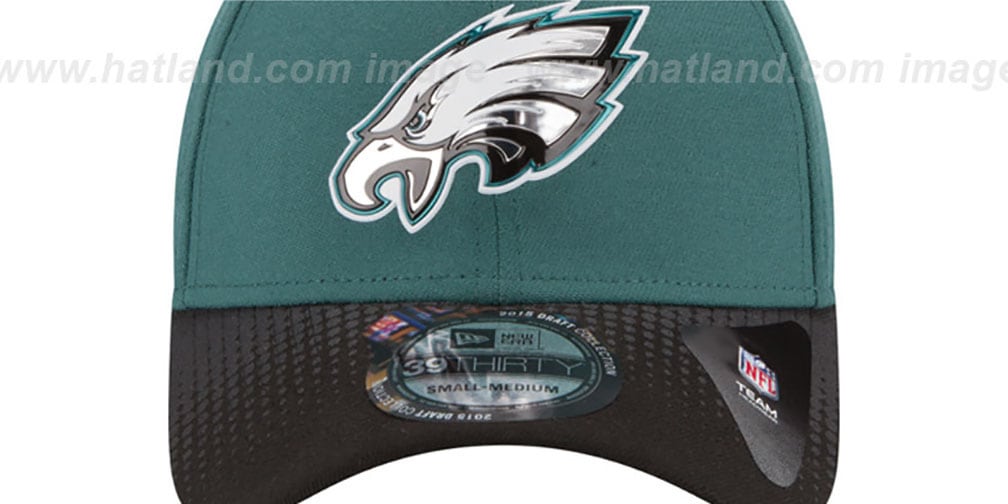 Philadelphia Eagles 2015 NFL DRAFT FLEX Hat by New Era