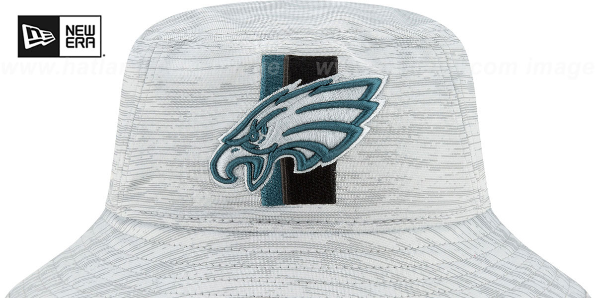 Philadelphia Eagles 2021 NFL TRAINING BUCKET Hat by New Era