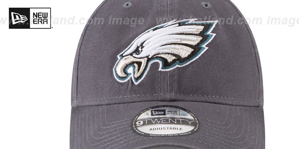 Philadelphia Eagles CORE-CLASSIC STRAPBACK Charcoal Hat