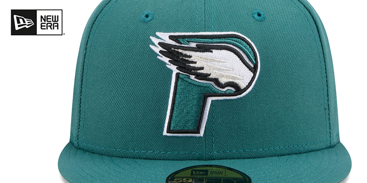 Philadelphia Eagles DECEPTOR Green Fitted Hat by New Era