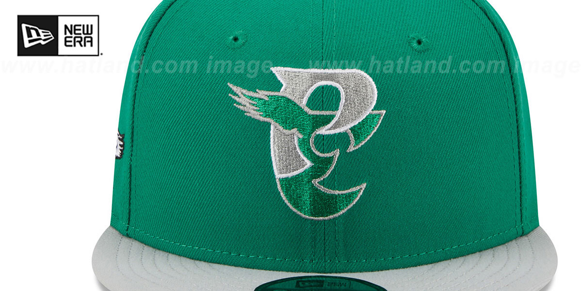 Philadelphia Eagles NFL LIGATURE SNAPBACK Green-Grey Hat