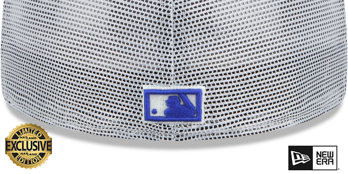 Montreal Expos BATTING PRACTICE TRUCKER White Fitted Hat