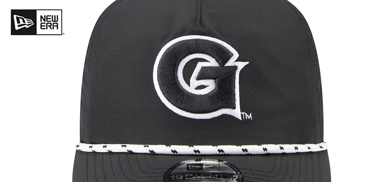 Georgetown 1920 ROPE SNAPBACK Black-White Hat by New Era