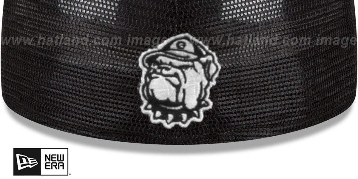 Georgetown TEAM-BASIC TRUCKER Black-White Fitted Hat
