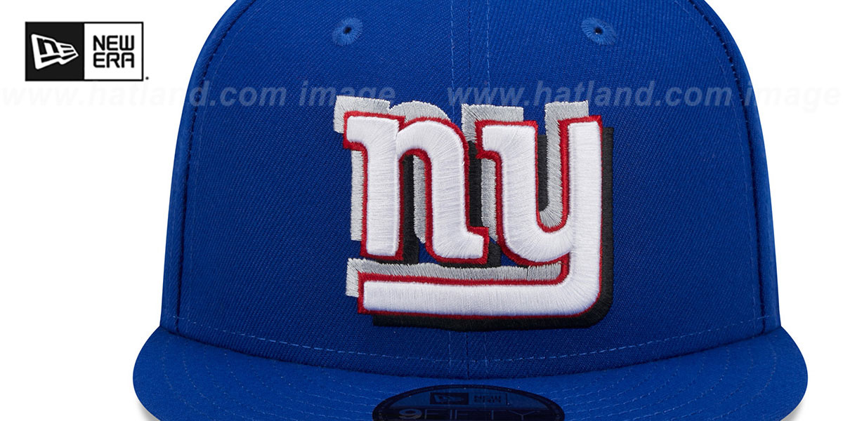New York Giants 2024 NFL DRAFT SNAPBACK Royal Hat by New Era