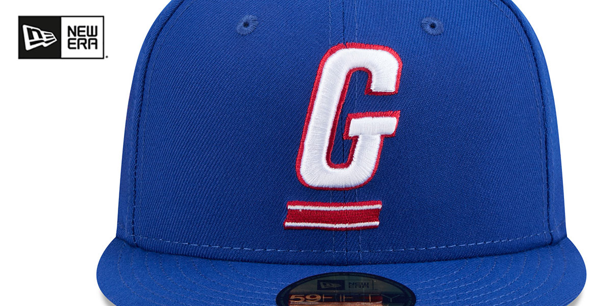 New York Giants DECEPTOR Royal Fitted Hat by New Era