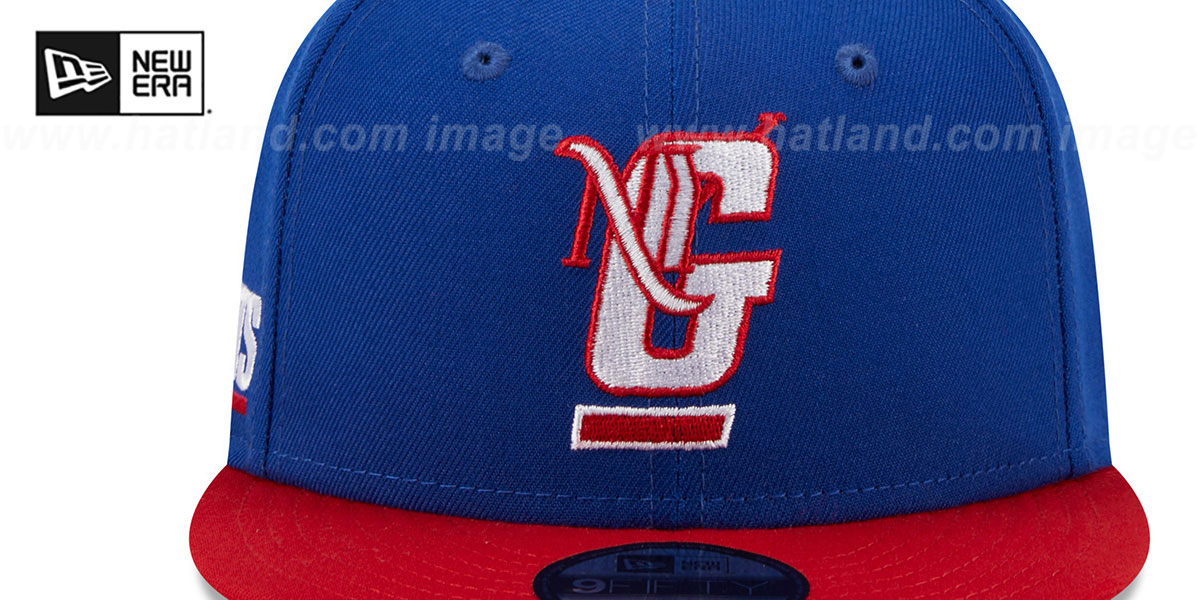New York Giants NFL LIGATURE SNAPBACK Royal-Red Hat