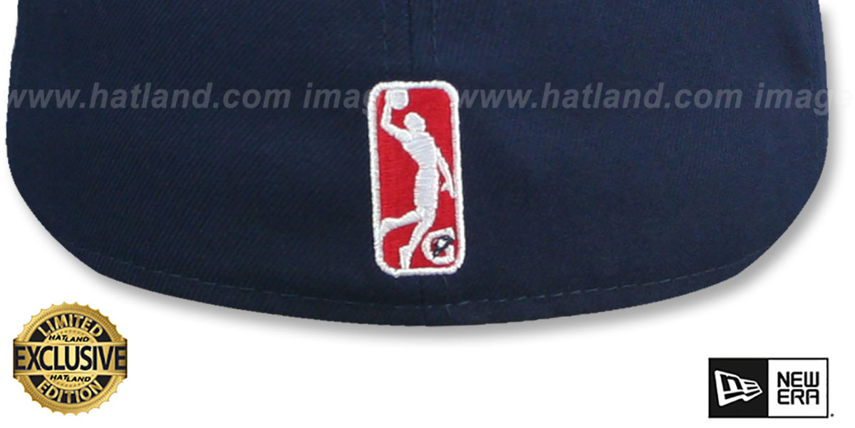 Capital City GoGo NBA G-LEAGUE Navy-Red Fitted Hat