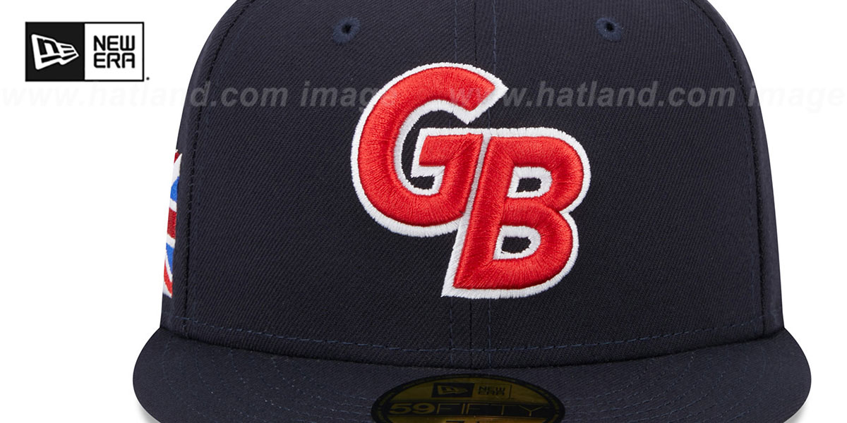 Great Britain 2023 WBC GAME Navy Hat by New Era