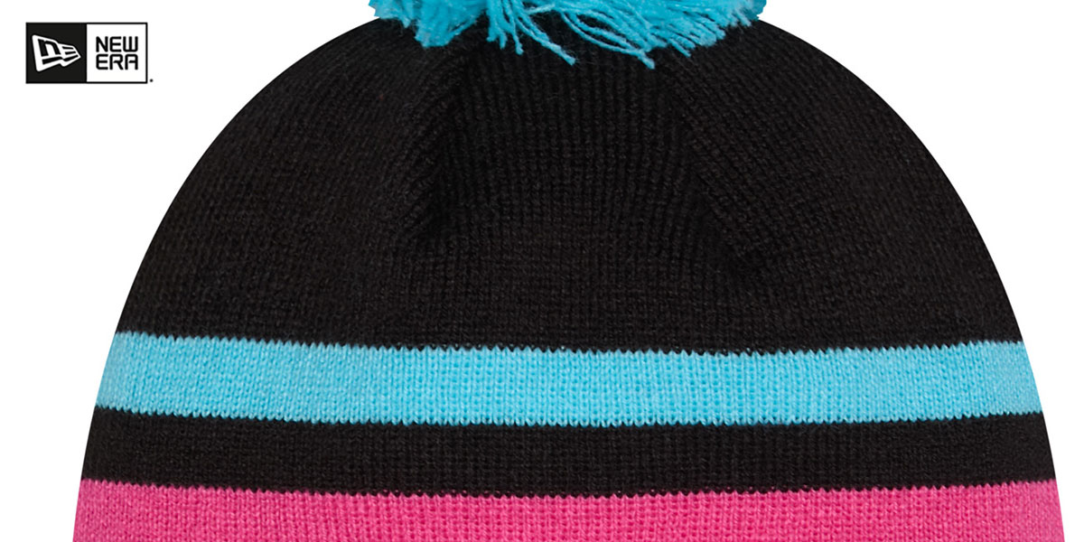 Miami Heat 25-26 CITY-EDITION Knit Beanie Hat by New Era