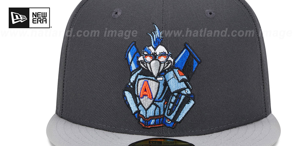 Aberdeen IronBirds MILB MARVEL DEFENDERS SIDE-PATCH Grey-Grey Fit
