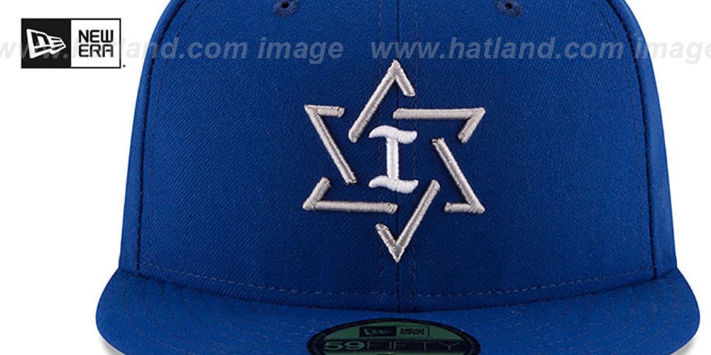 Israel PERFORMANCE WBC-2 Royal Hat by New Era at hatland.com