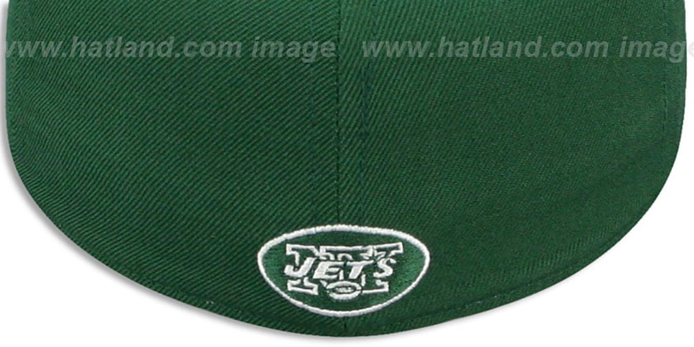 New York Jets NFL-SHIELD Green Fitted Hat by Reebok
