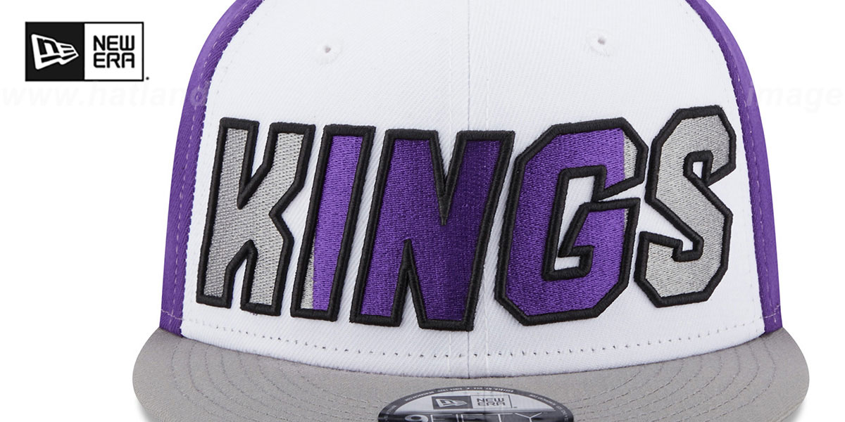 Sacramento Kings COLOR BLOCK BACK HALF SNAPBACK Hat