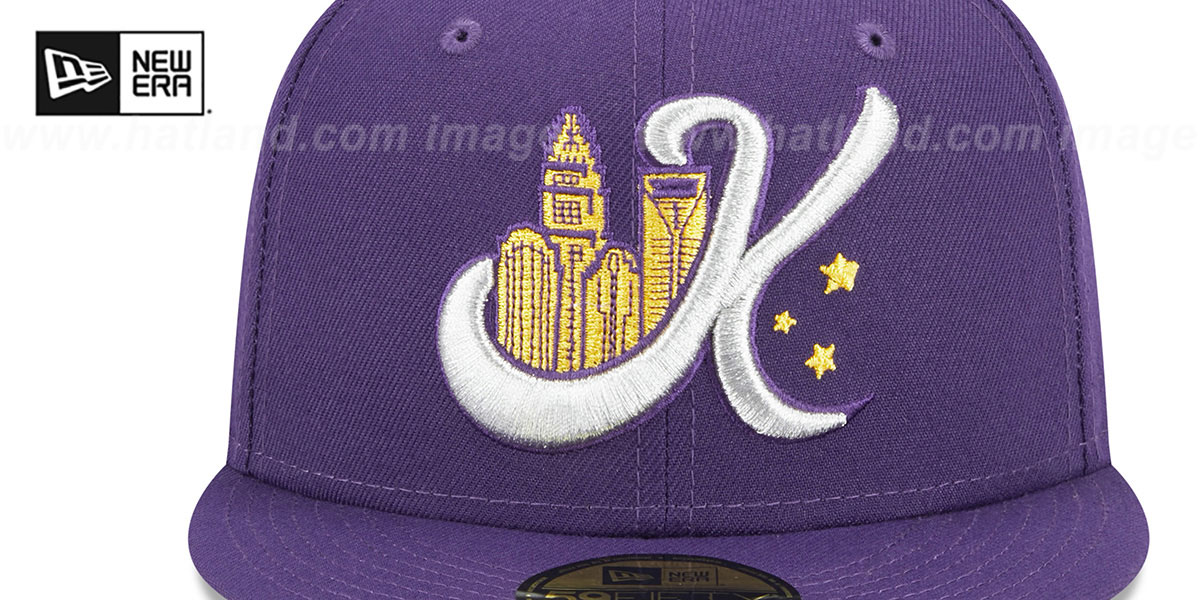 Charlotte Knights THEME NIGHT Purple Fitted Hat by New Era