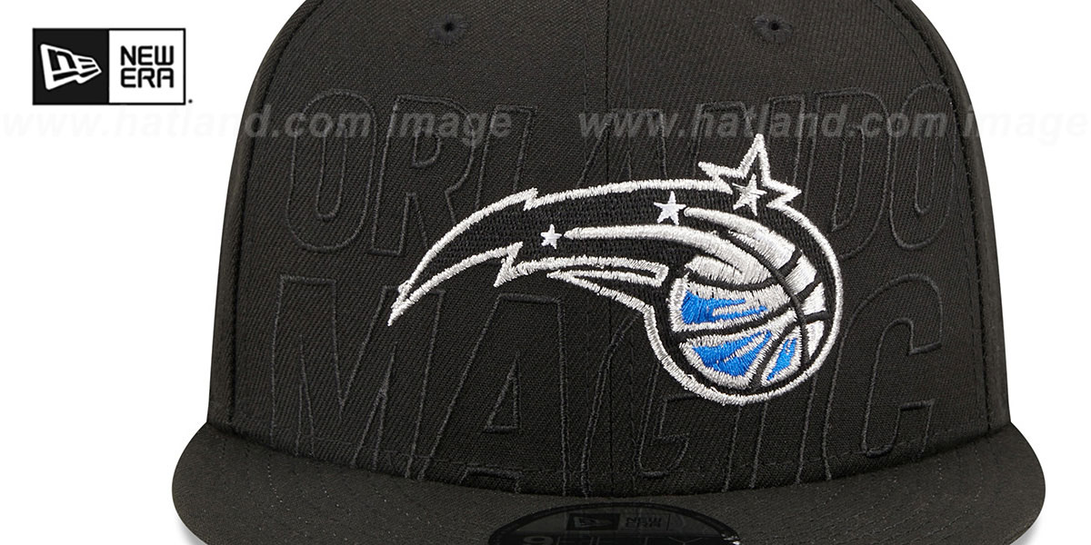 Orlando Magic 2023 NBA DRAFT SNAPBACK Black Hat by New Era