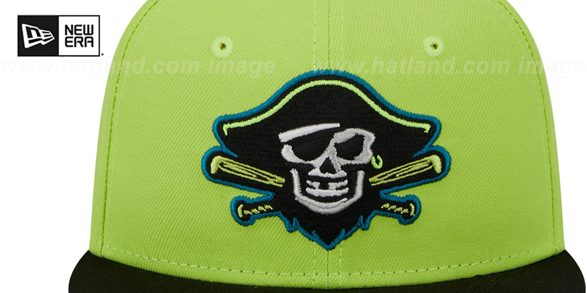 Bradenton Marauders COPA SNAPBACK Yellow-Black Hat