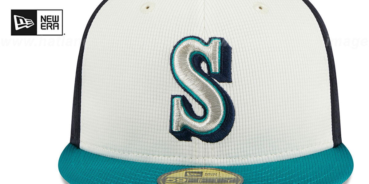 Seattle Mariners 2024-25 BATTING PRACTICE Fitted Hat